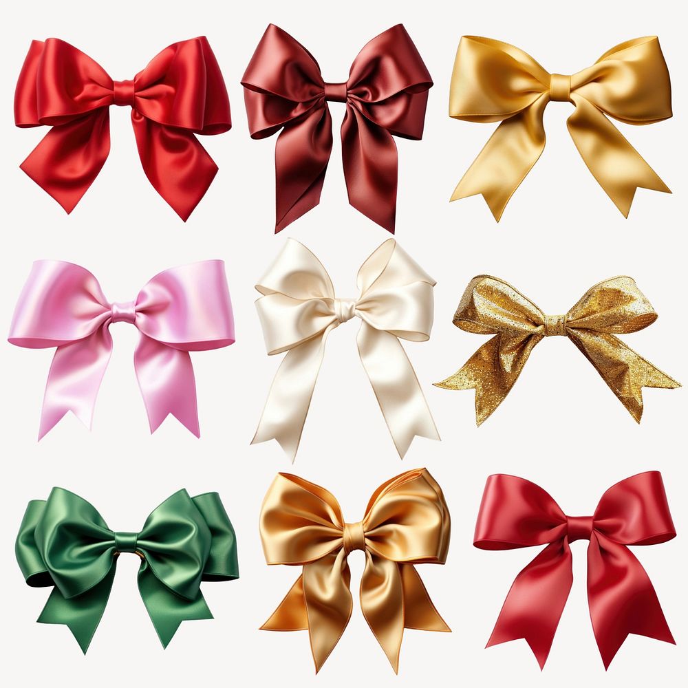 Editable satin ribbon bow design | Premium Editable Design - rawpixel