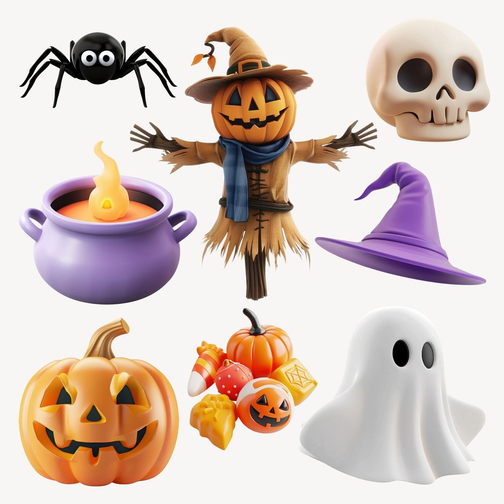 Editable 3D Halloween design element | Premium Editable Design - rawpixel Editable 3D Halloween design element | Premium Editable Design - rawpixel