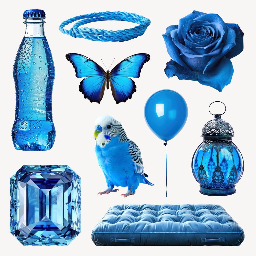 Editable blue object element design | Premium Editable Design - rawpixel