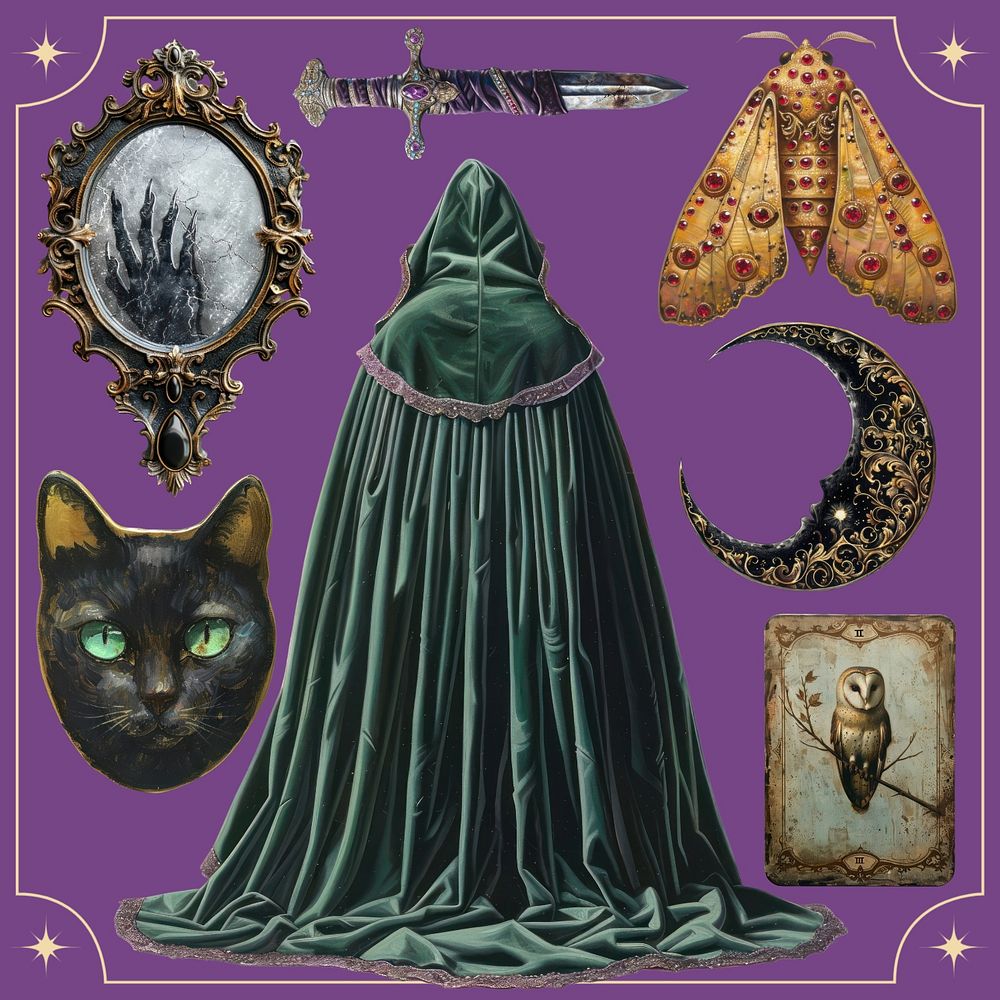 Editable arcane enchantment design element | Premium Editable Design ...