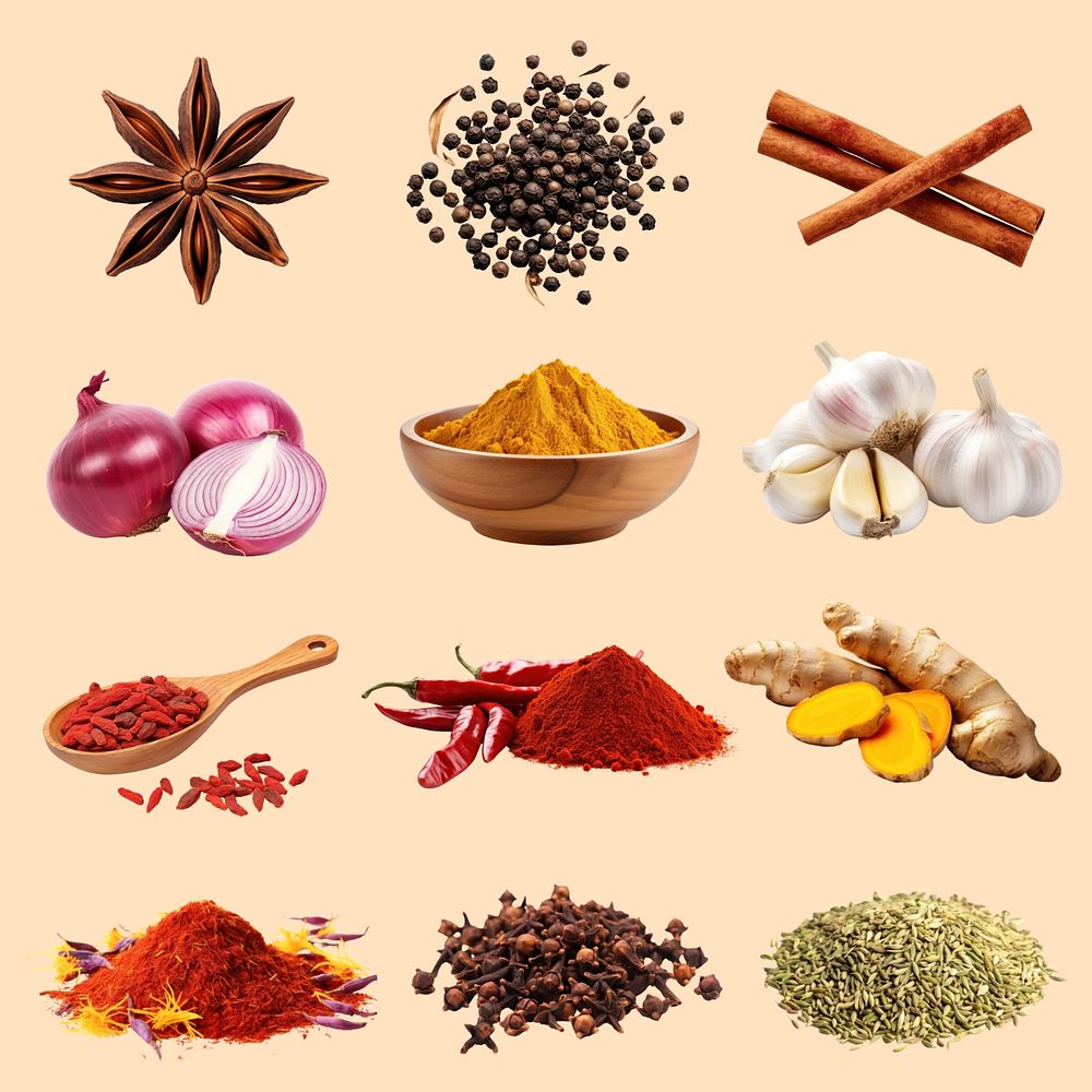 Editable Organic spice design element | Premium Editable Design - rawpixel