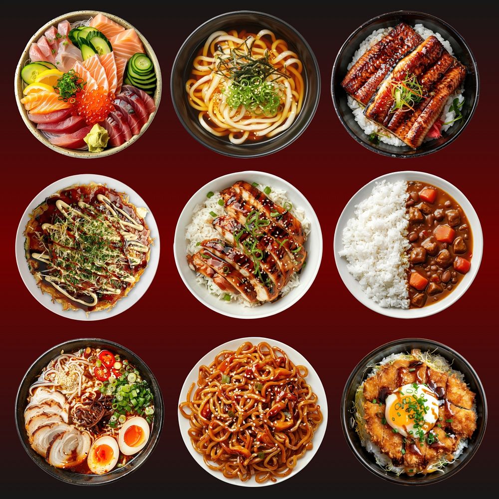 Editable Japanese food design element | Premium Editable Design - rawpixel