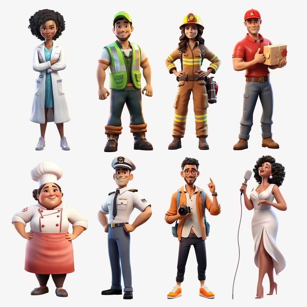 People job character, editable design | Premium Editable Design - rawpixel