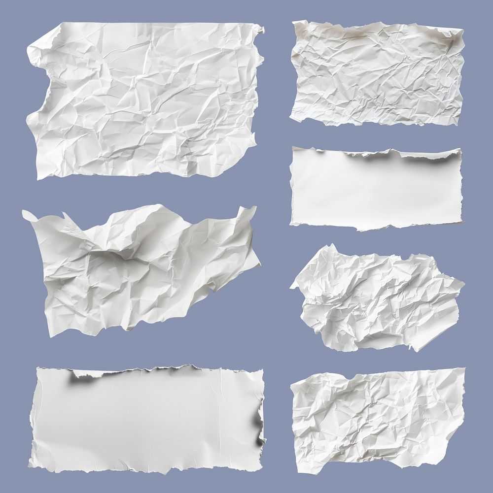 Crumbled paper, editable design element | Premium Editable Design ...