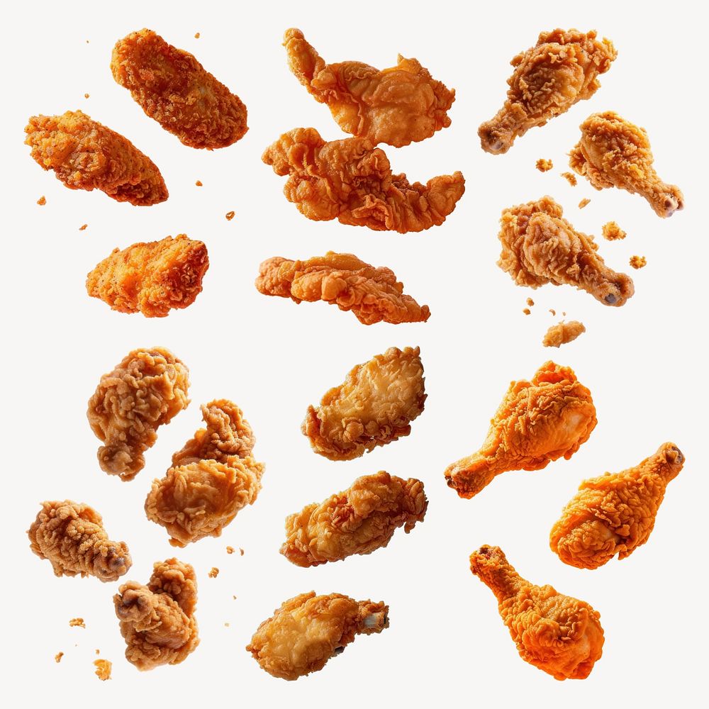 Editable fried chicken design element | Premium Editable Design - rawpixel