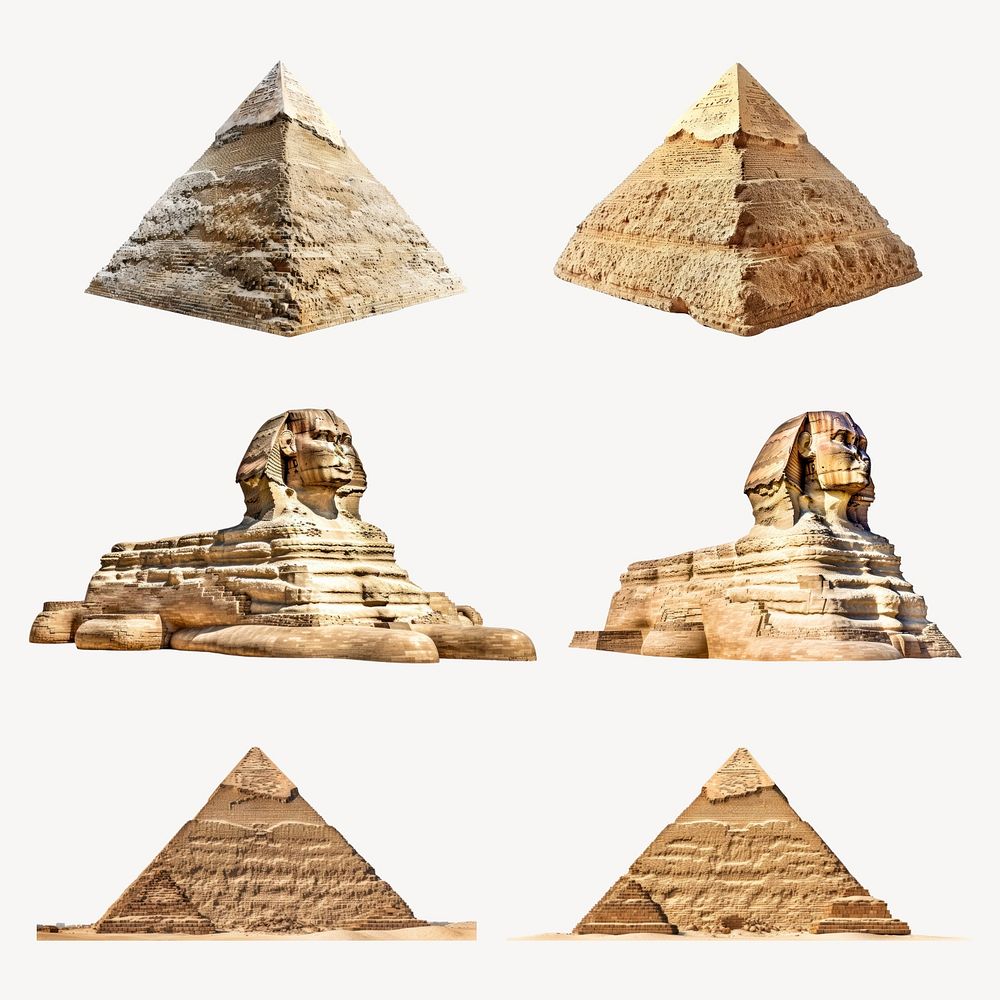 Egypt landmark, editable design element | Premium Editable Design ...