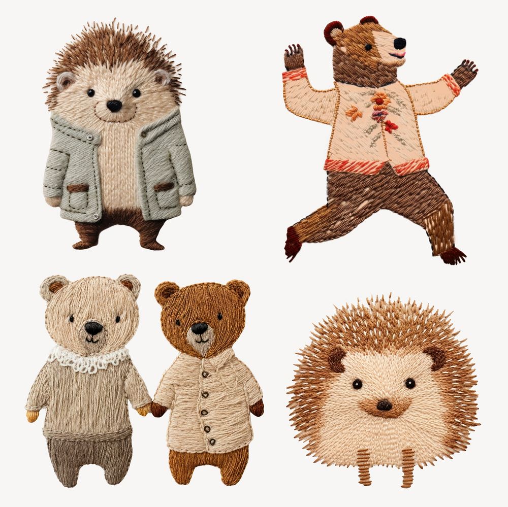 Embroidered Patches Templates | Download Free Designs on rawpixel