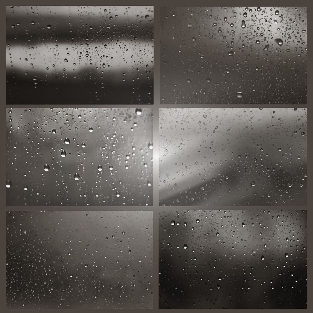 Editable rain drop effect design | Premium Editable Design - rawpixel