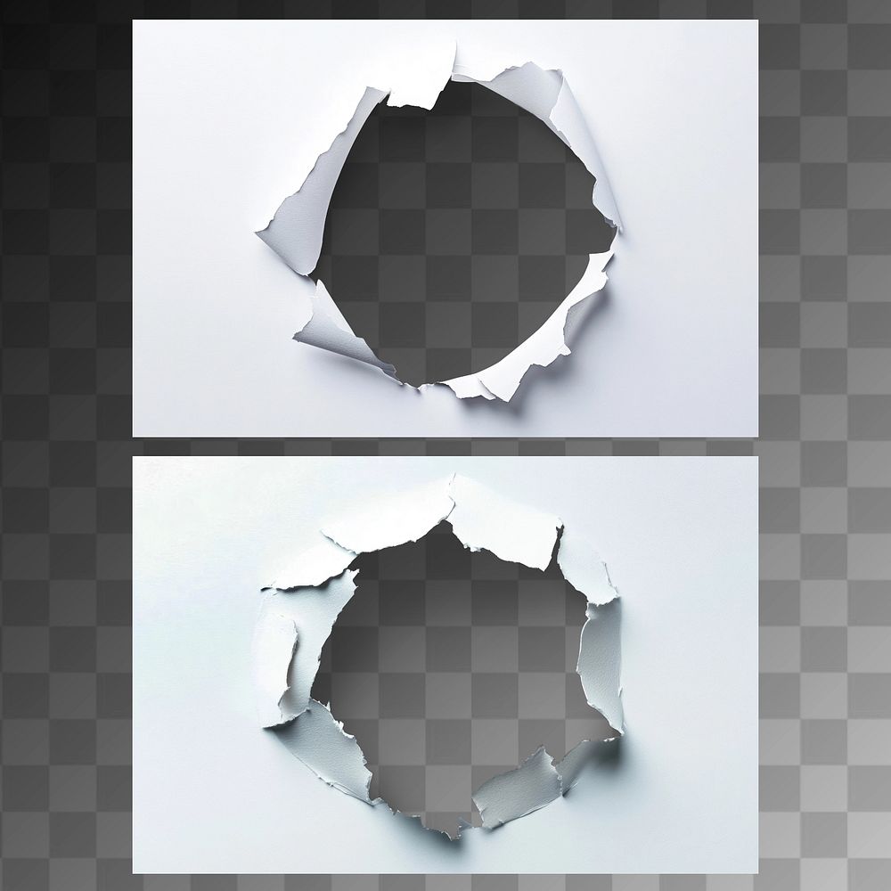 Editable hole punched paper design | Premium Editable Design - rawpixel