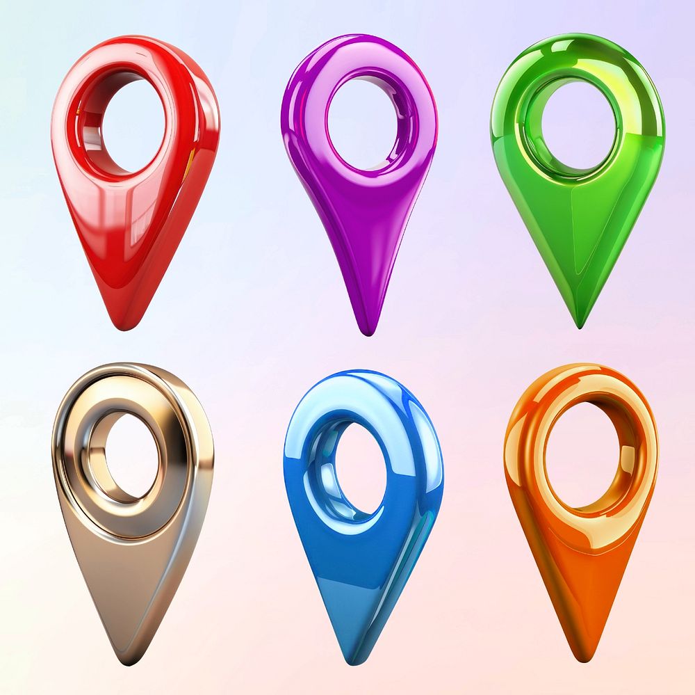 Editable 3d location icon design | Premium Editable Design - rawpixel