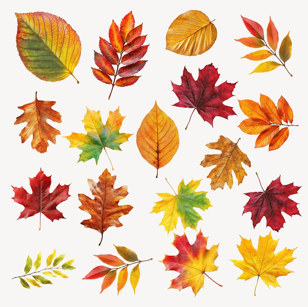Editable Autumn leaf design element | Premium Editable Design - rawpixel
