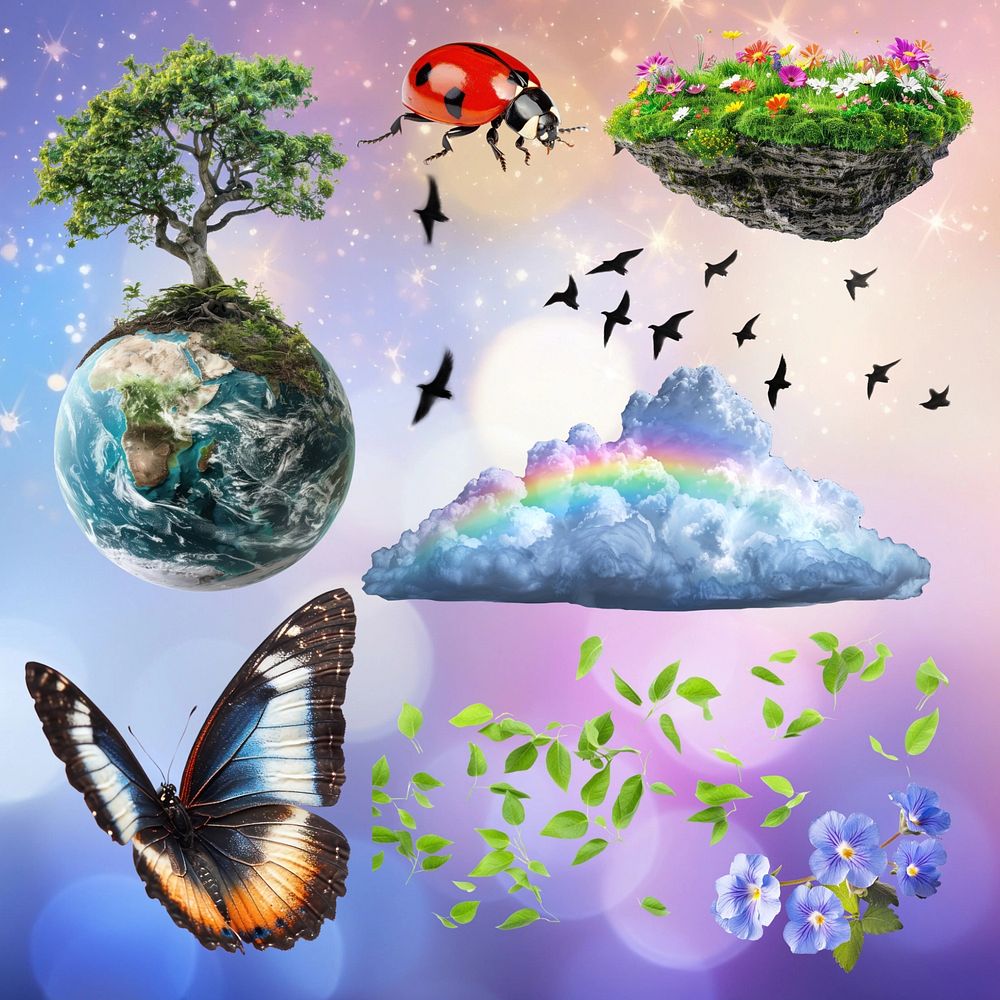 Editable wonder nature design element | Premium Editable Design - rawpixel