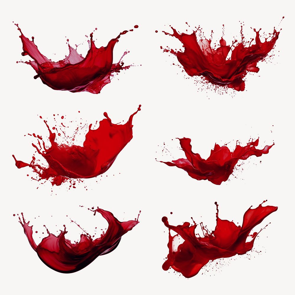 Editable realistic blood splash design | Premium Editable Design - rawpixel