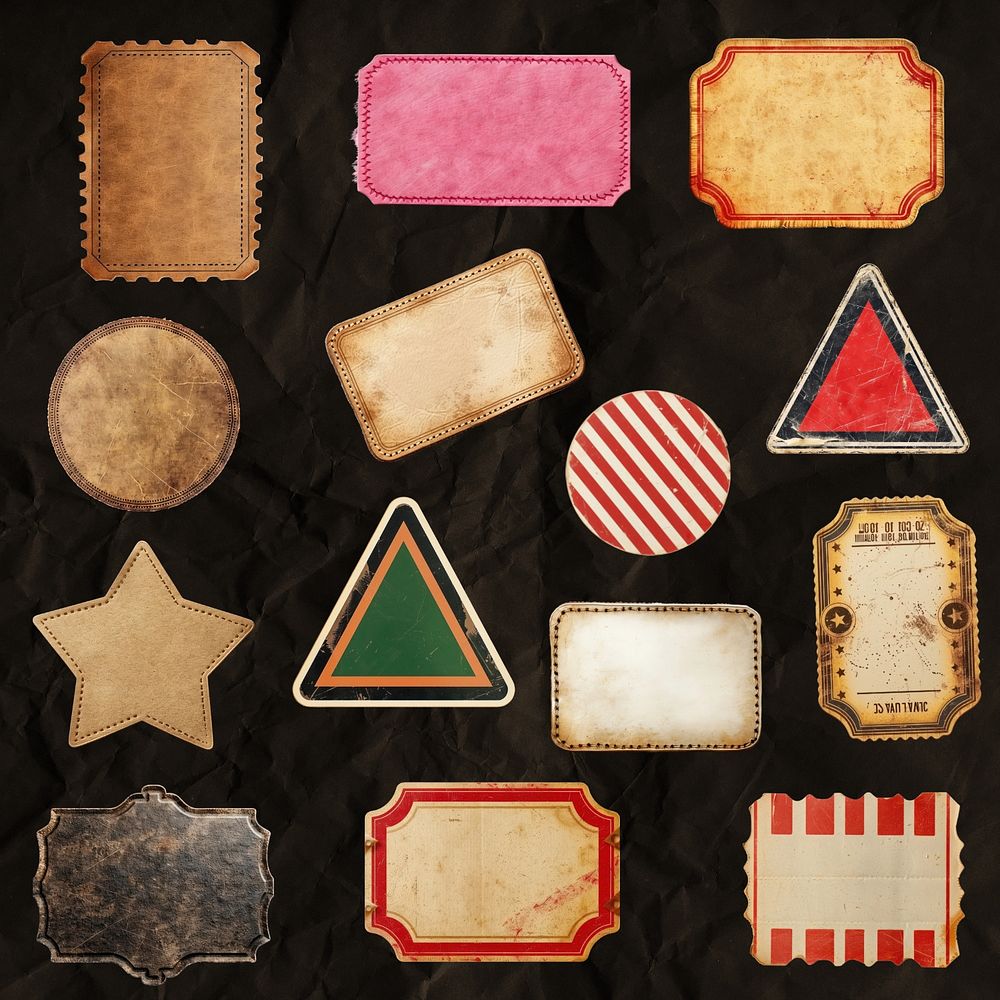 Editable retro paper label design | Premium Editable Design - rawpixel