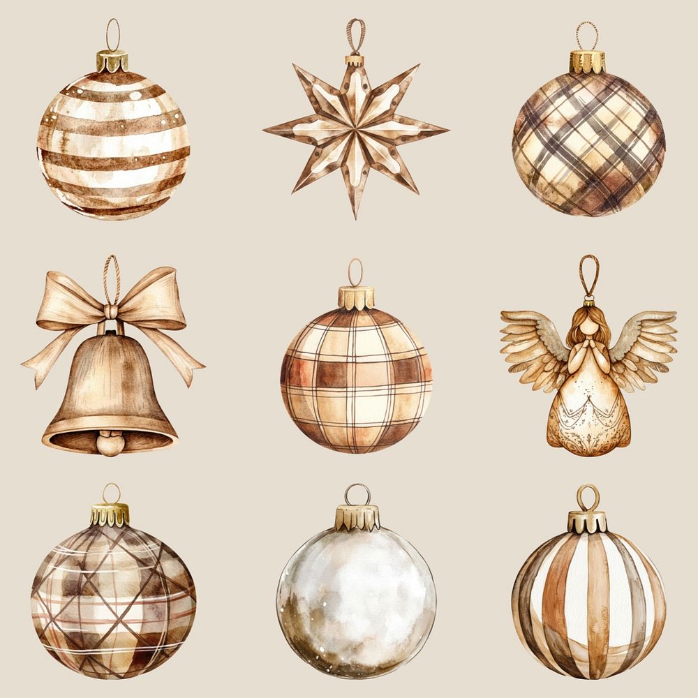 Editable cozy Christmas bauble ornament | Premium Editable Design ...