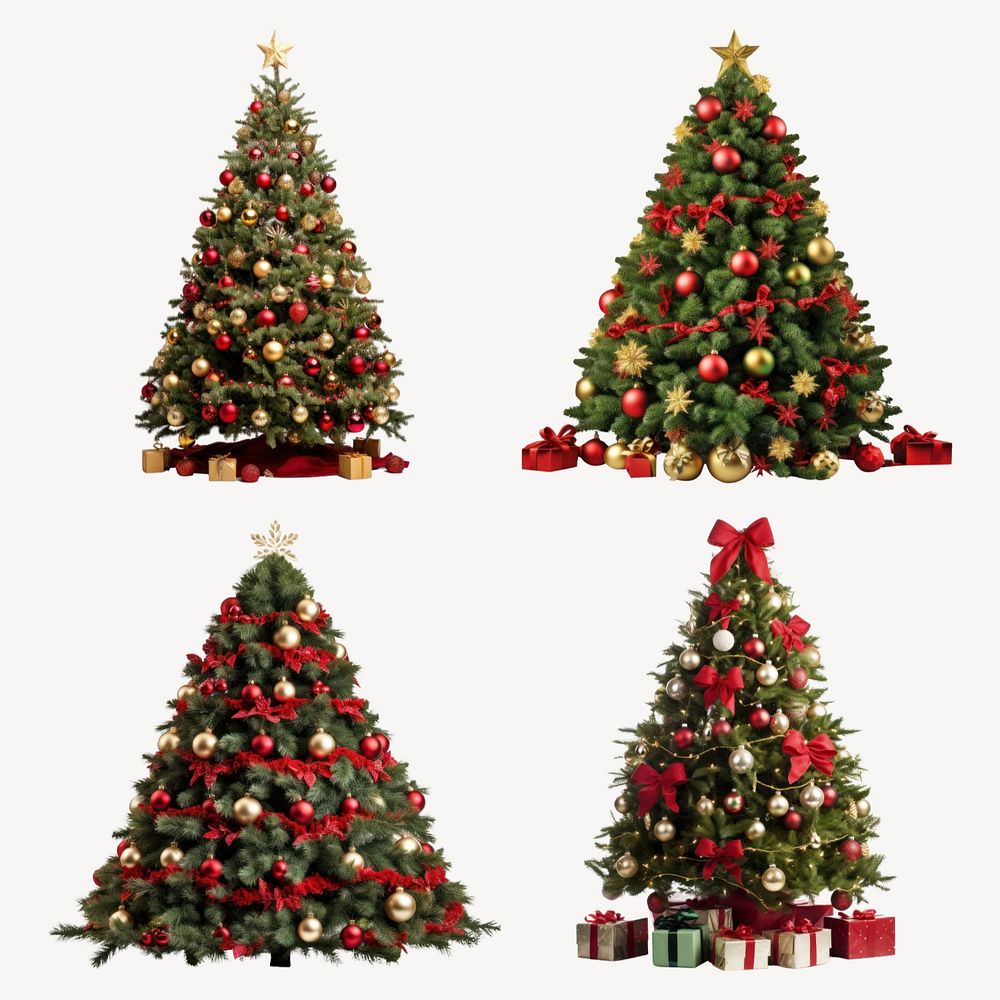Editable Christmas tree design element | Premium Editable Design - rawpixel