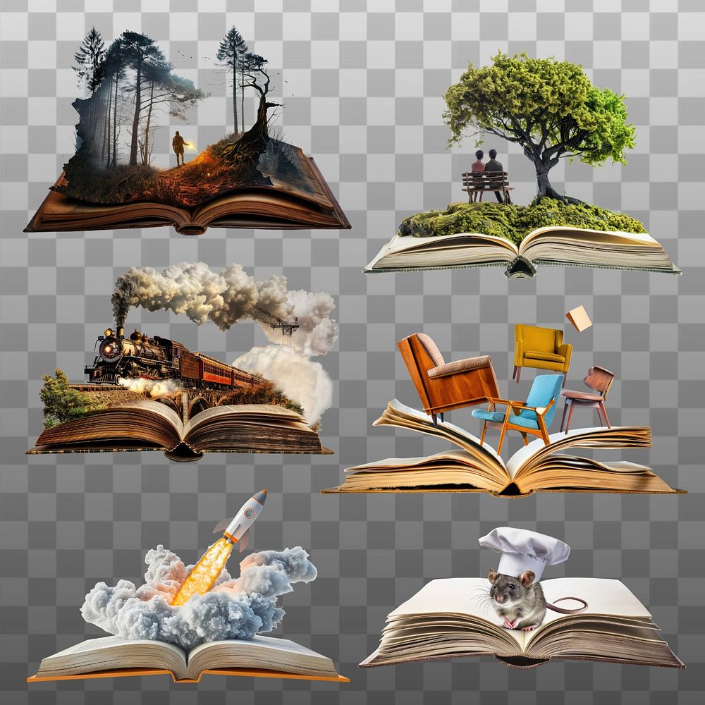 Editable Conceptual opened book design | Premium Editable Design - rawpixel