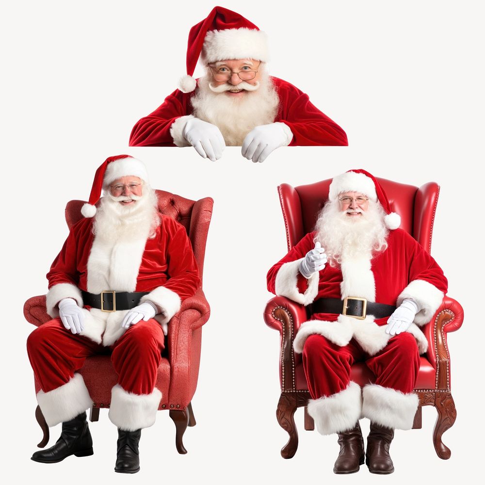 Editable Santa Claus design element | Premium Editable Design - rawpixel