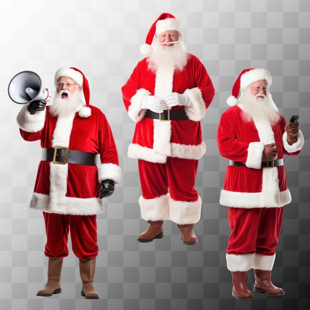 Editable Santa Claus design element | Premium Editable Design - rawpixel