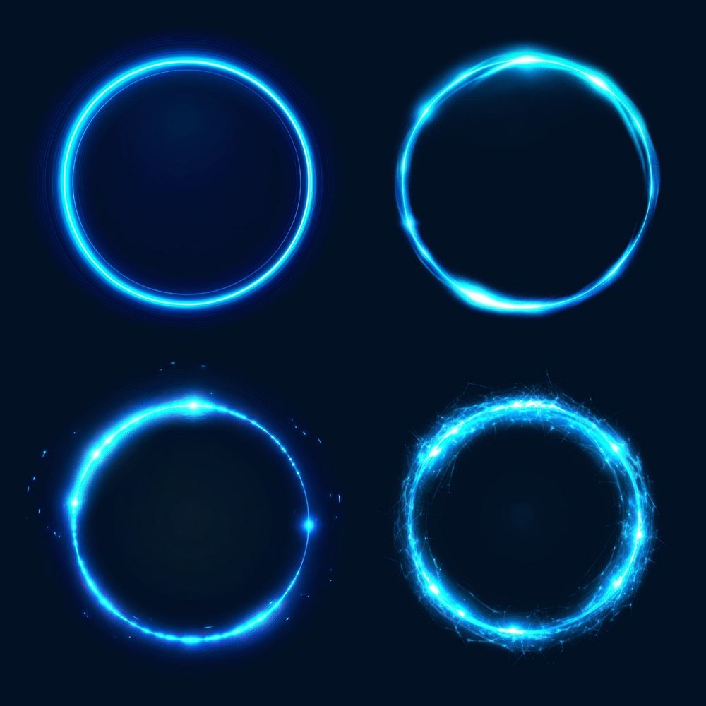 Blue light effect design element | Premium Editable Design - rawpixel