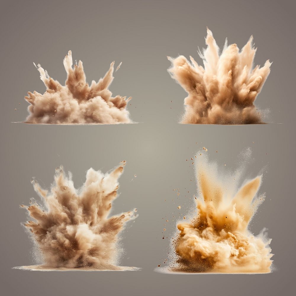 Explosion bomb design element set, | Premium Editable Design - rawpixel