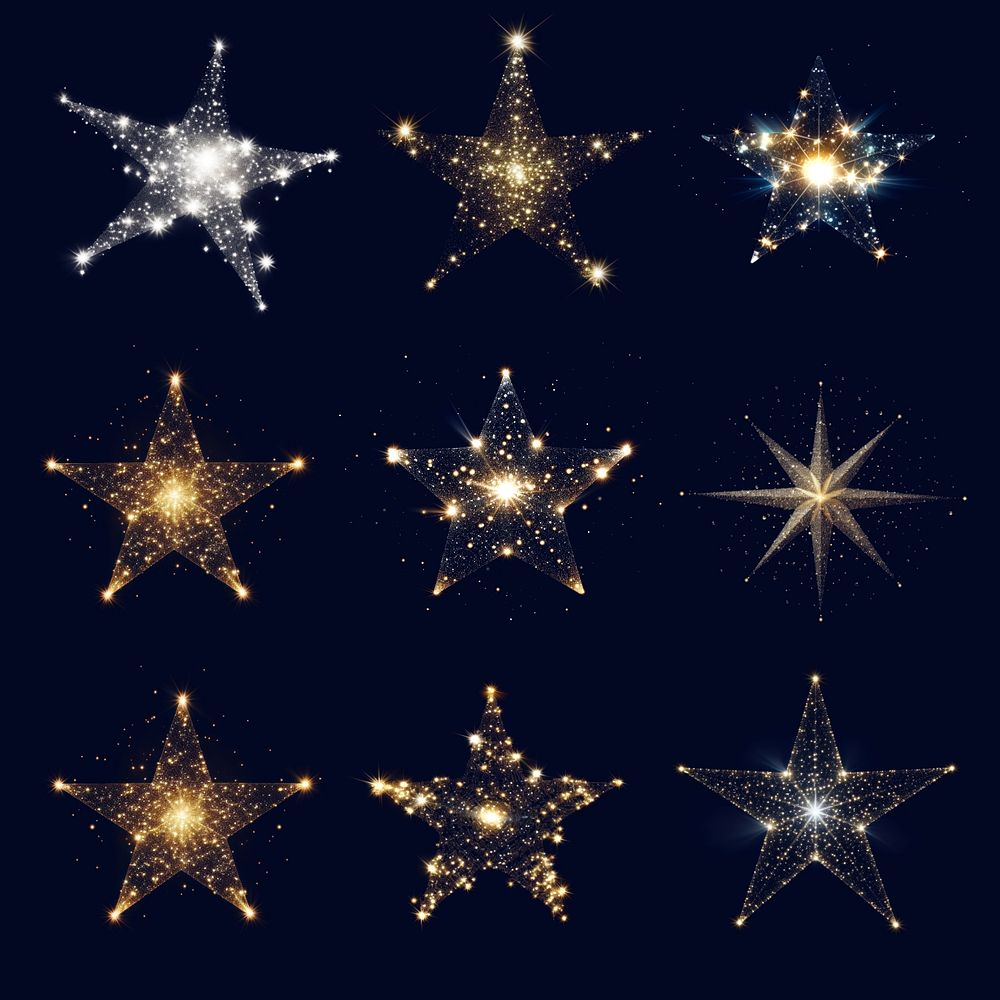 Star glitter effect design element | Premium Editable Design - rawpixel