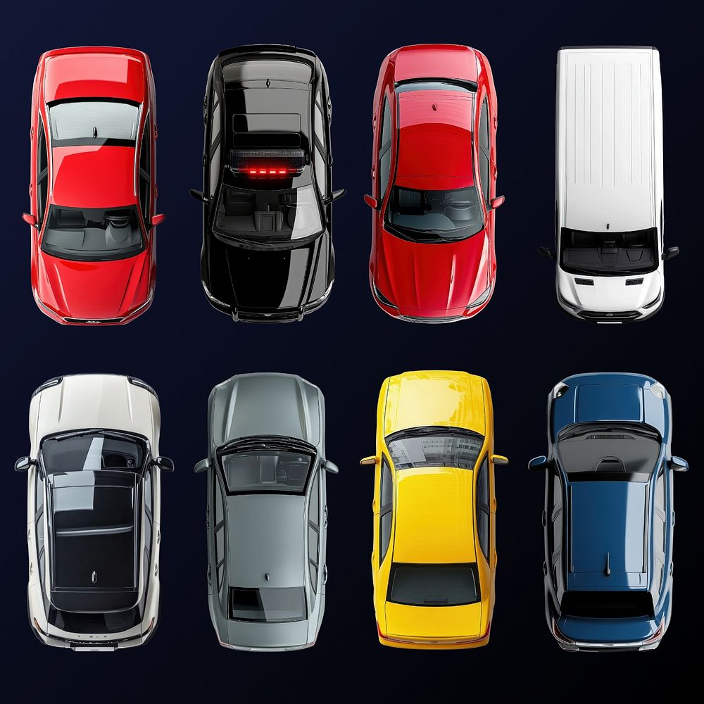 Car top view design element | Premium Editable Design - rawpixel