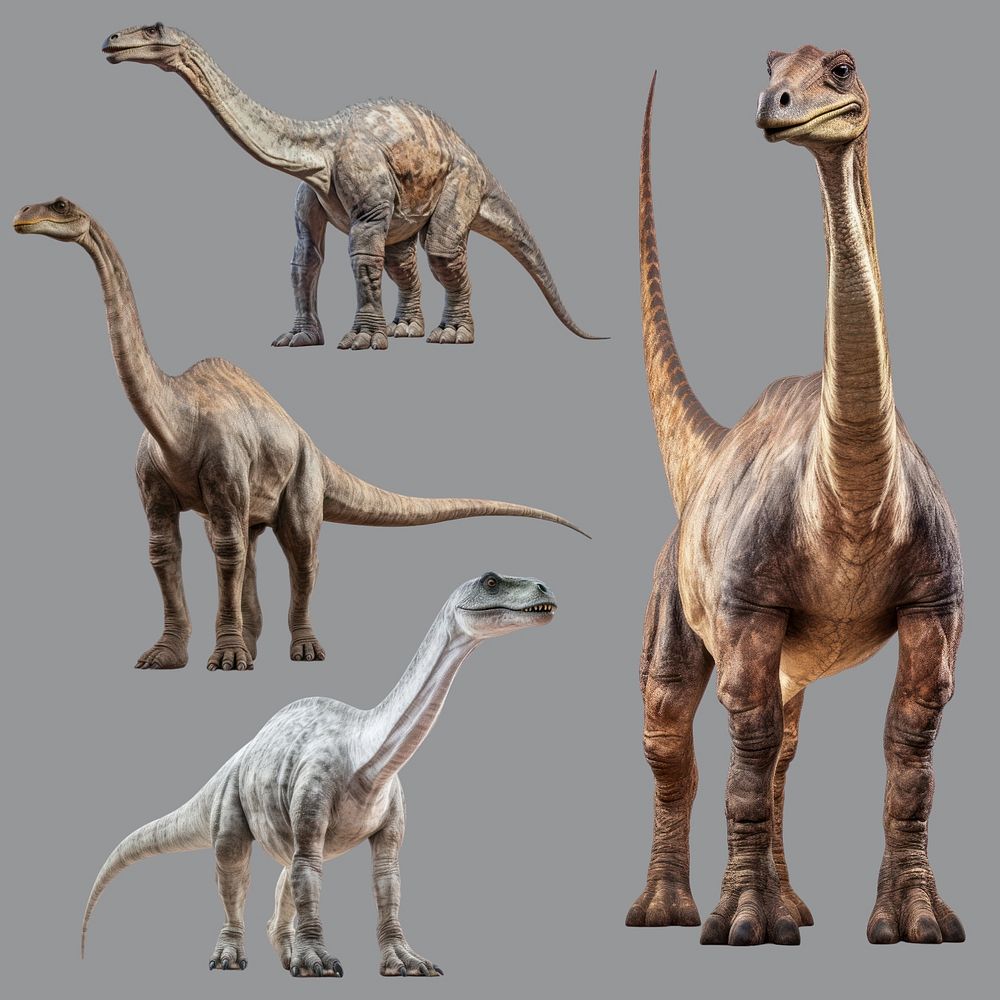 Dinosaurs design element set, editable | Premium Editable Design - rawpixel