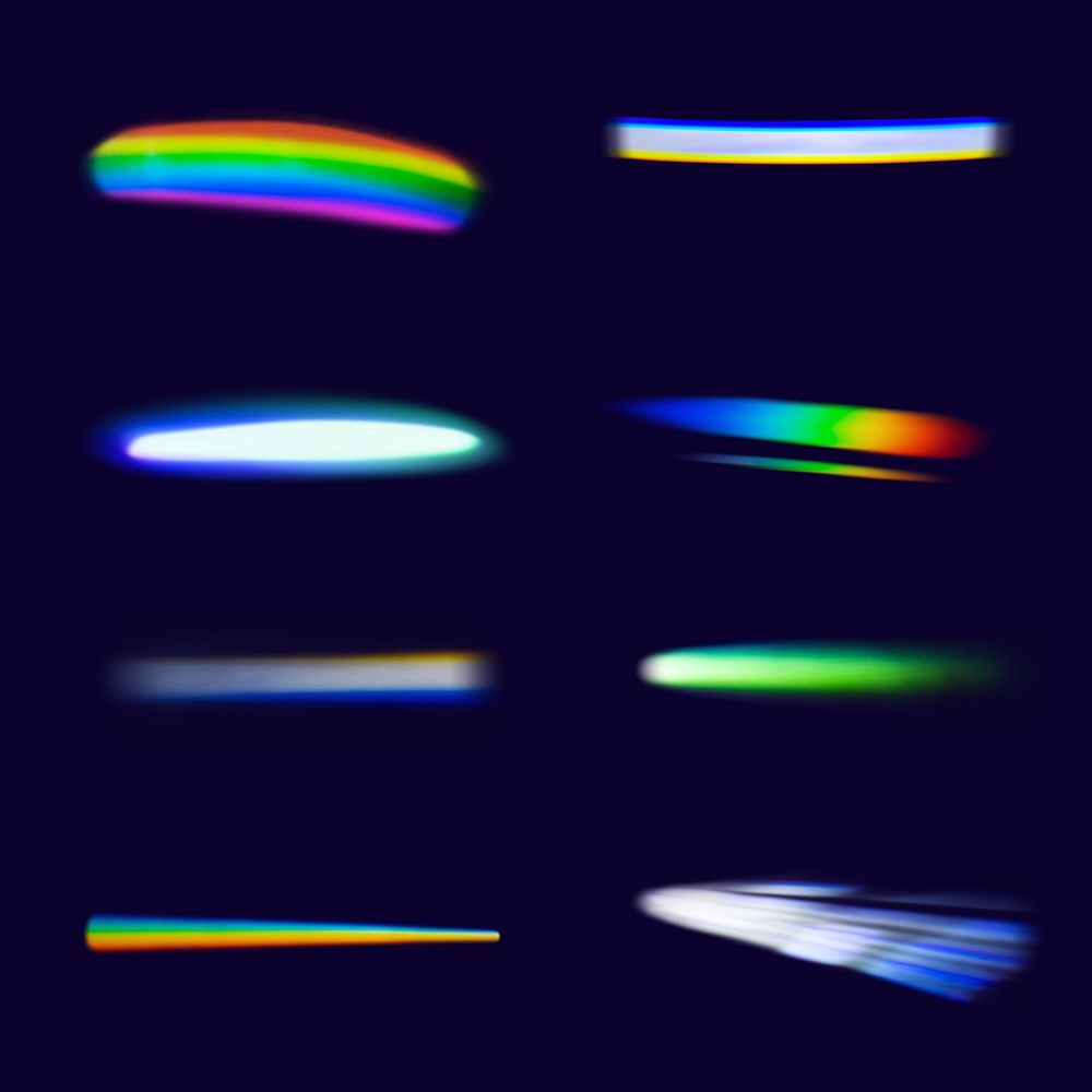 Prism light effect design element | Premium Editable Design - rawpixel