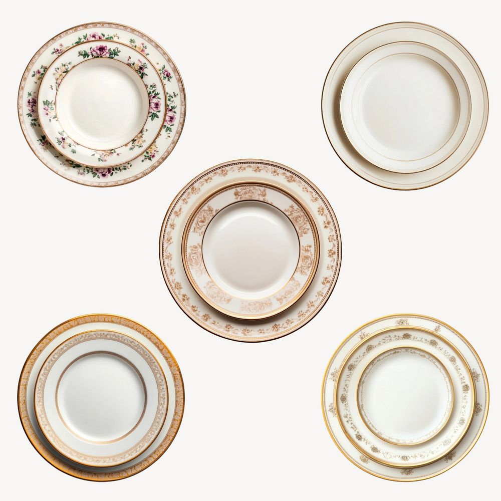 3D ceramic plate design element | Premium Editable Design - rawpixel