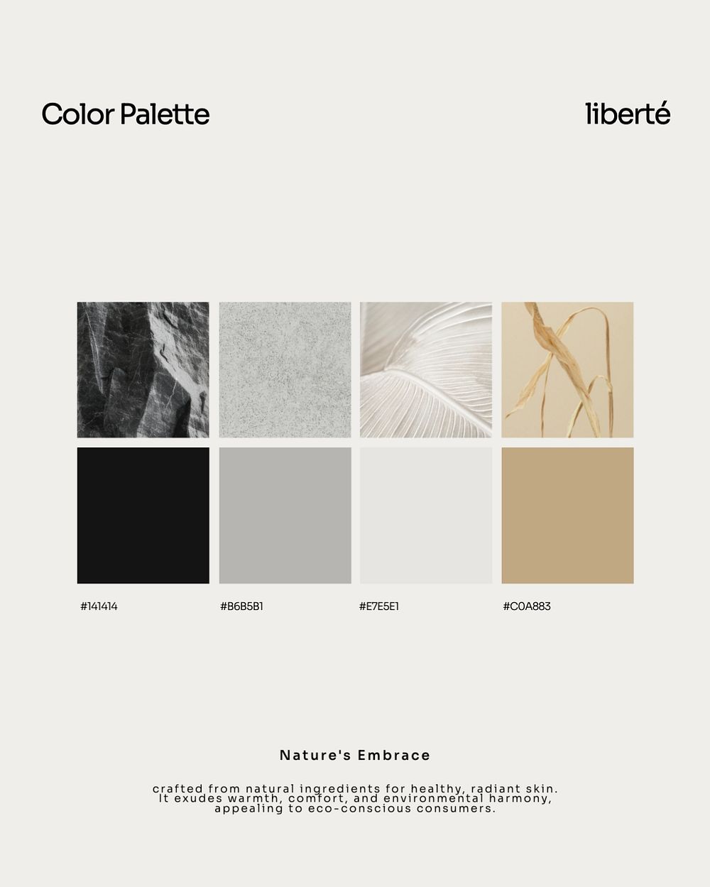 Color palette Instagram post template | Premium Editable Template ...