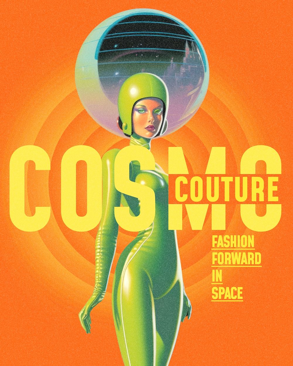 Cosmo couture Instagram post template | Free Editable Template - rawpixel