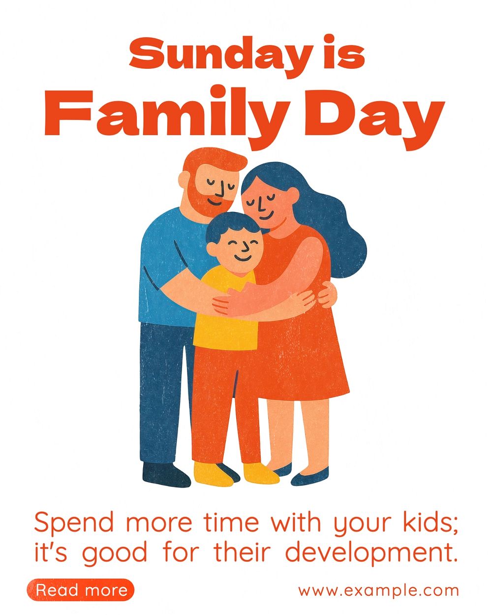 Family time Instagram post template | Premium Editable Template - rawpixel