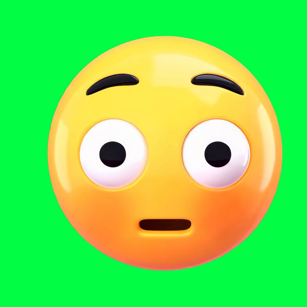 Blushing 3d emoticon character animation, | Free Video - rawpixel