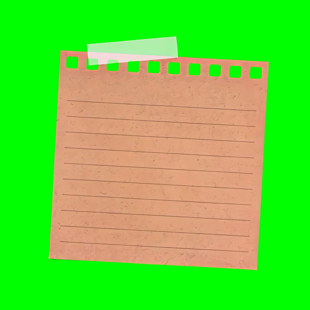 Blank notepad paper sheet animation, | Free Video - rawpixel