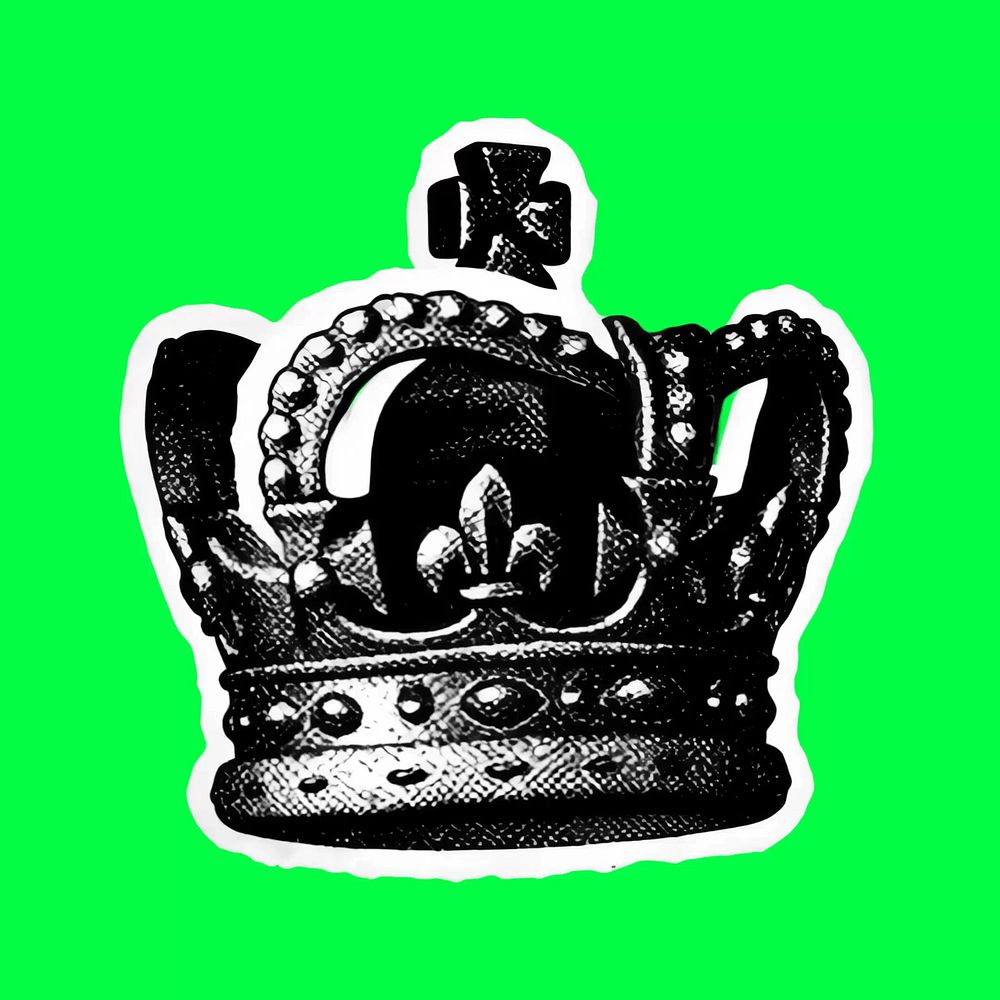 Vintage crown animation, transparent 4K | Free Video - rawpixel