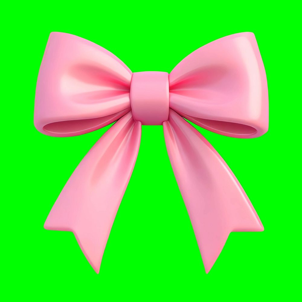 Pink bow animation, transparent 4K | Free Video - rawpixel