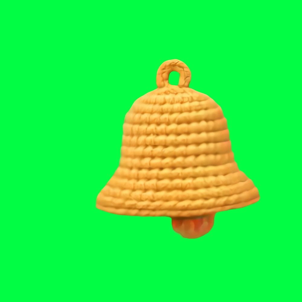 Woven bell animation, transparent 4K | Free Video - rawpixel