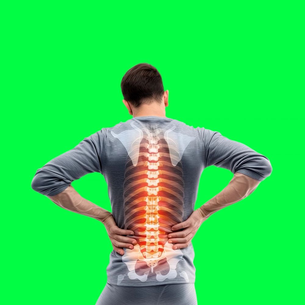 Back pain spine anatomy illustration | Free Video - rawpixel