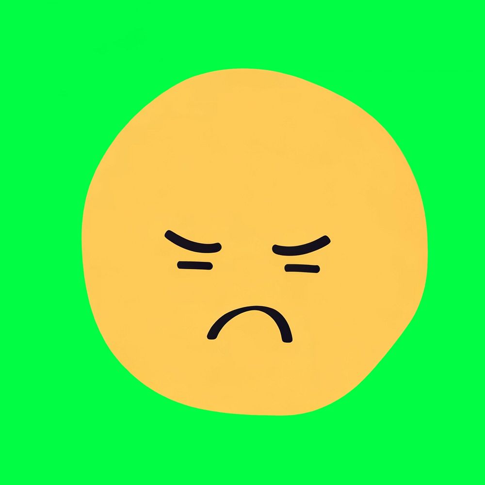 Angry emoji animation, transparent 4K | Free Video - rawpixel