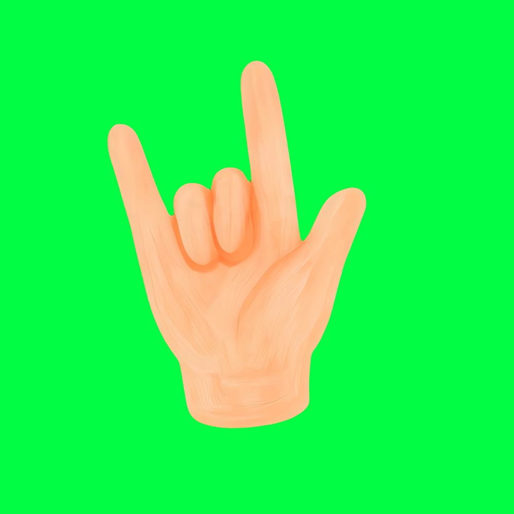 Hand gesture animation, transparent 4K | Free Video - rawpixel