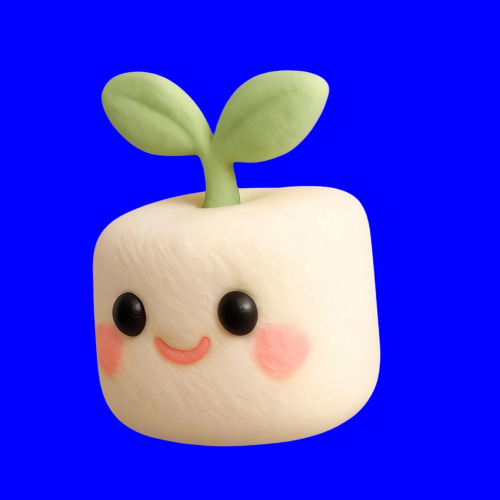 Cute smiling plant character animation | Free Video - rawpixel