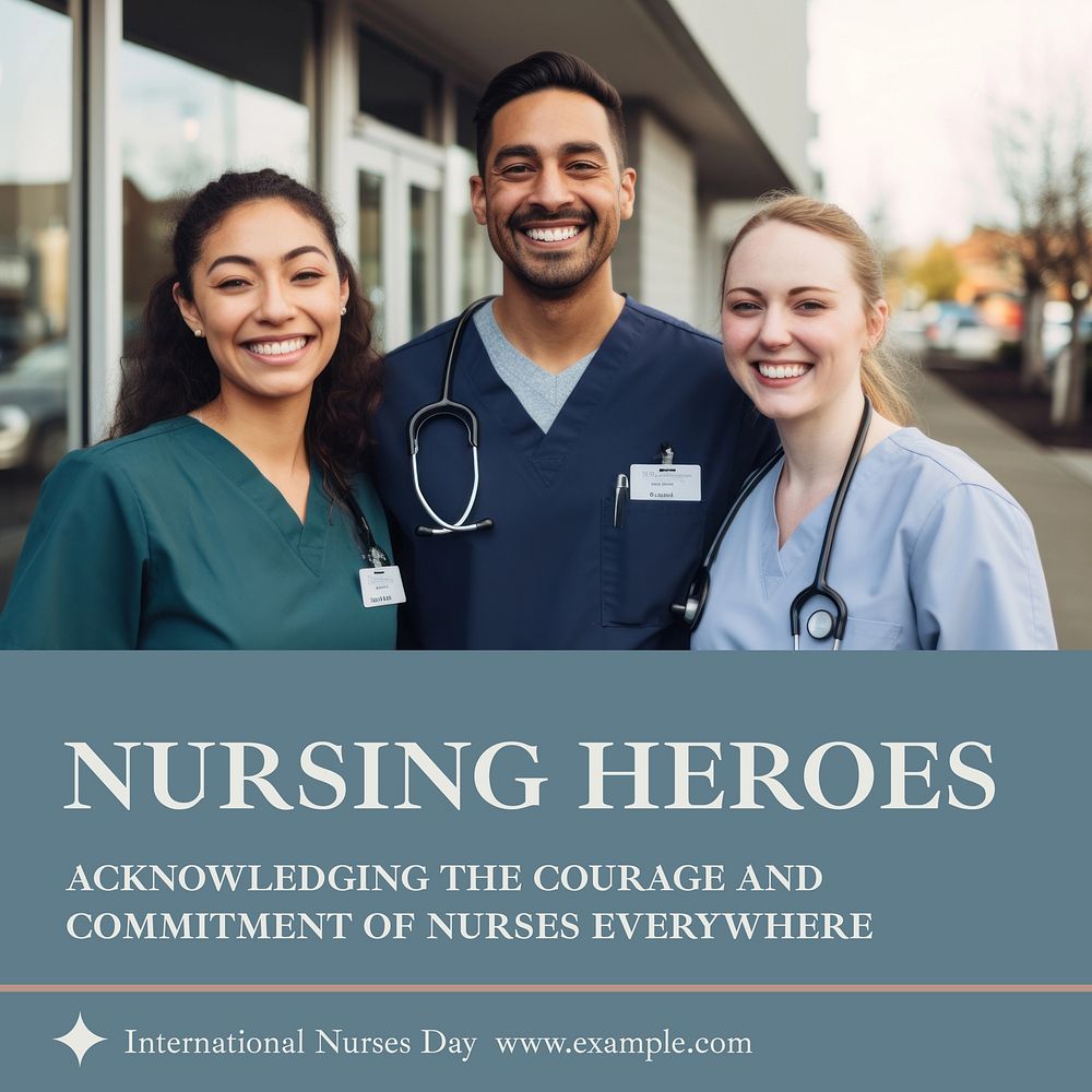 International nurses day Instagram post | Free Photo - rawpixel