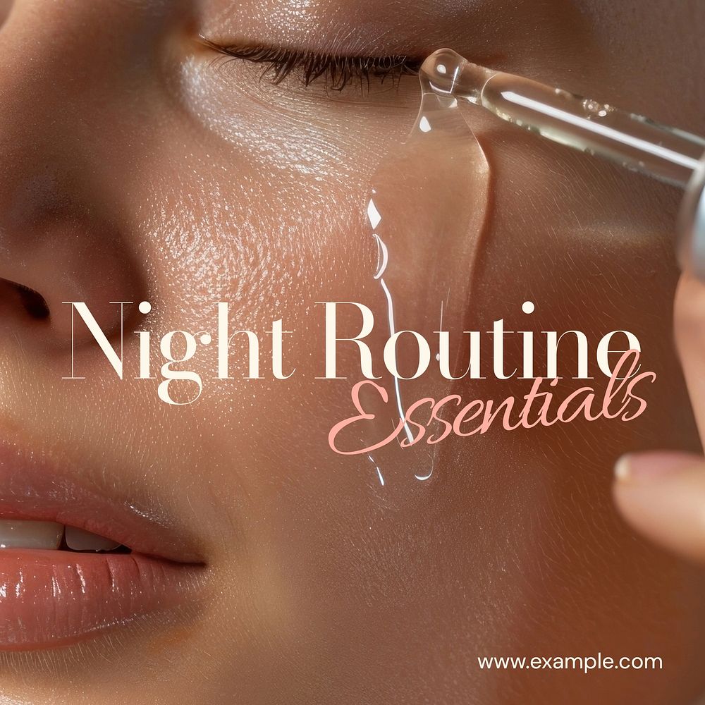 Night routine essentials Instagram post | Premium Photo - rawpixel