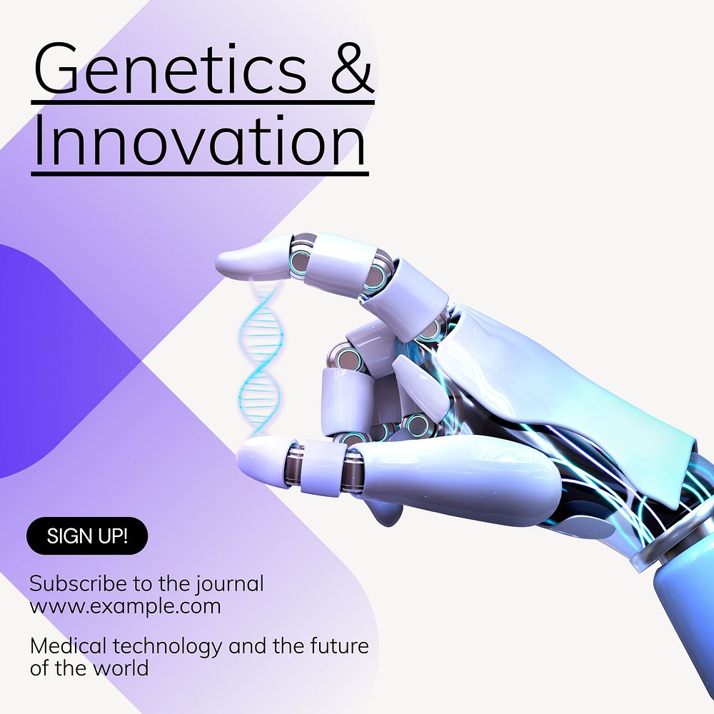 Genetics Instagram post template | Free Photo - rawpixel