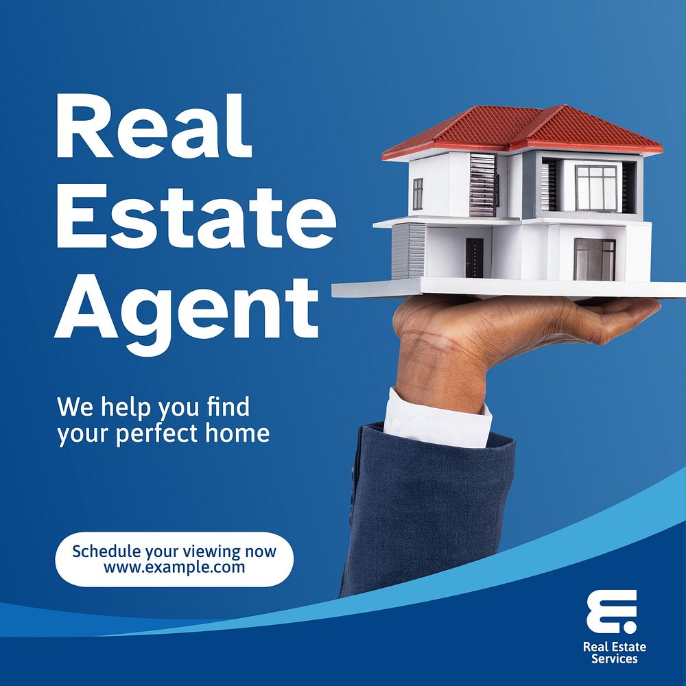 Real Estate Agent Instagram Post Free Photo Rawpixel
