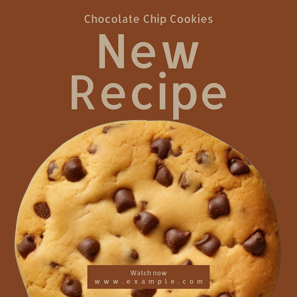 New recipe Instagram post template | Free Photo - rawpixel