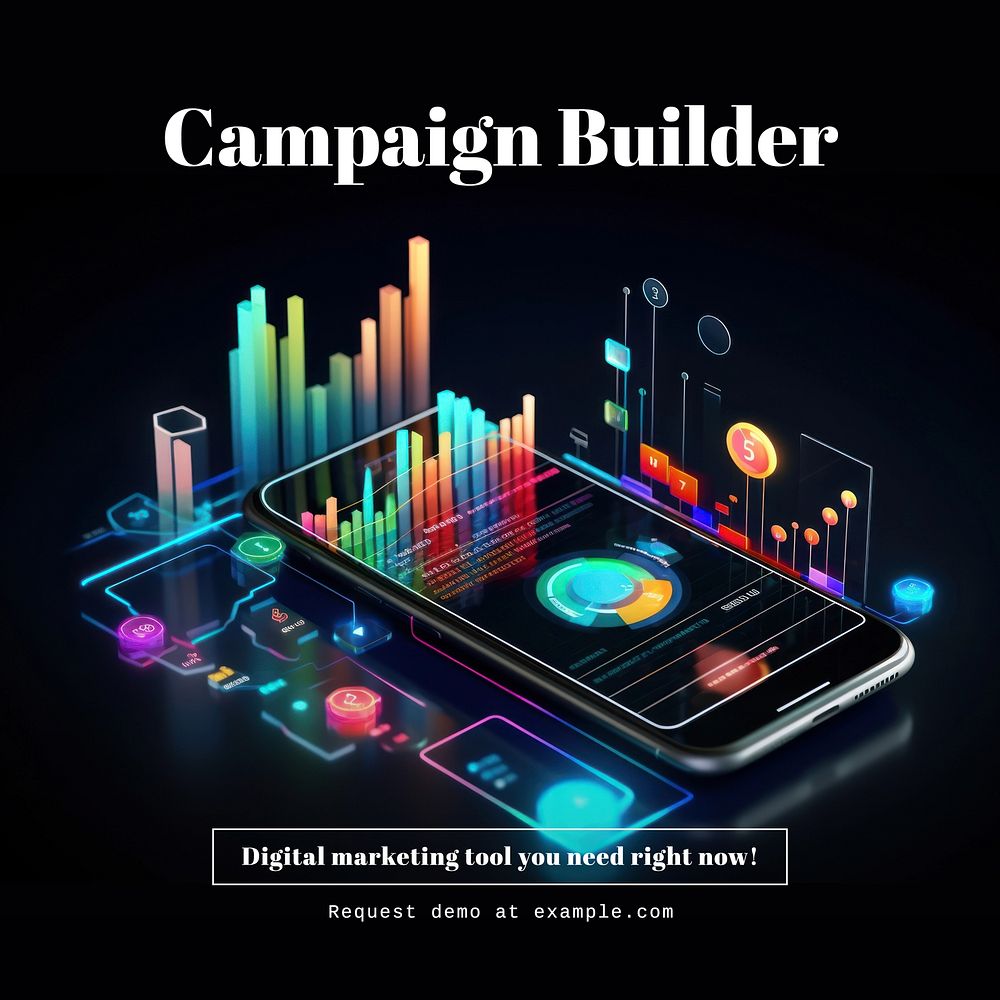 Marketing campaign builder Facebook post | Free Photo - rawpixel