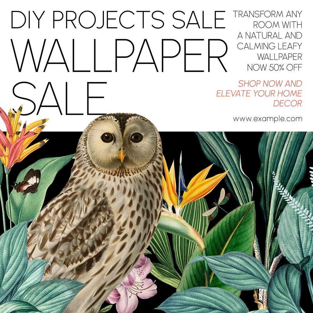 Wallpaper Instagram post template | Free Photo - rawpixel