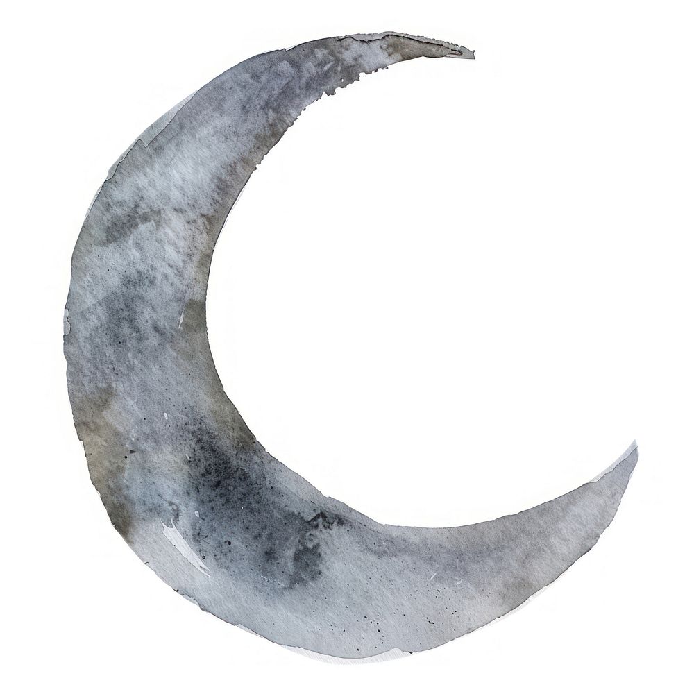 Clean grey crescent astronomy outdoors | Free Photo Illustration - rawpixel